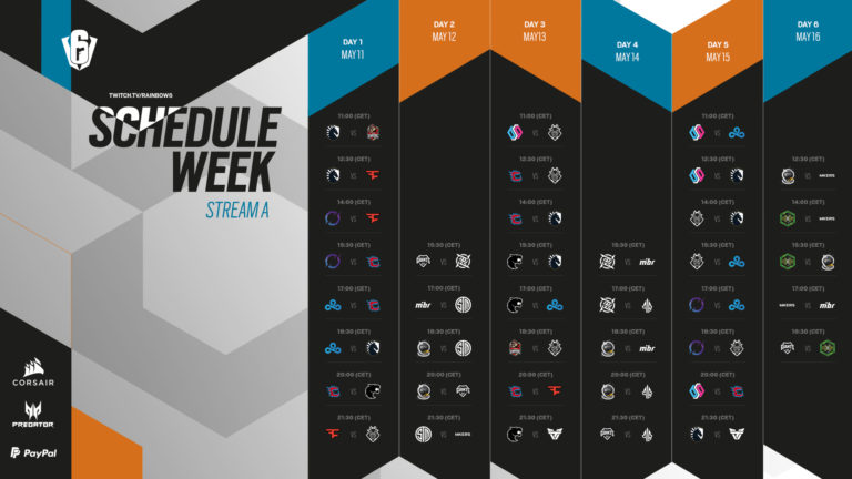Rainbow Six Siege Six Invitational 2021: Schedule, bracket, scores, and ...