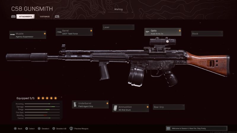 The best C58 loadout and build in Warzone: Attachments, perks, class ...