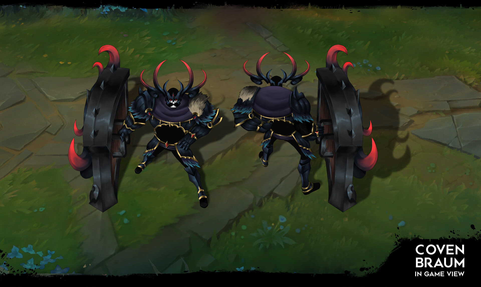 League fan delivers spectacular Coven Braum skin concept - Dot Esports