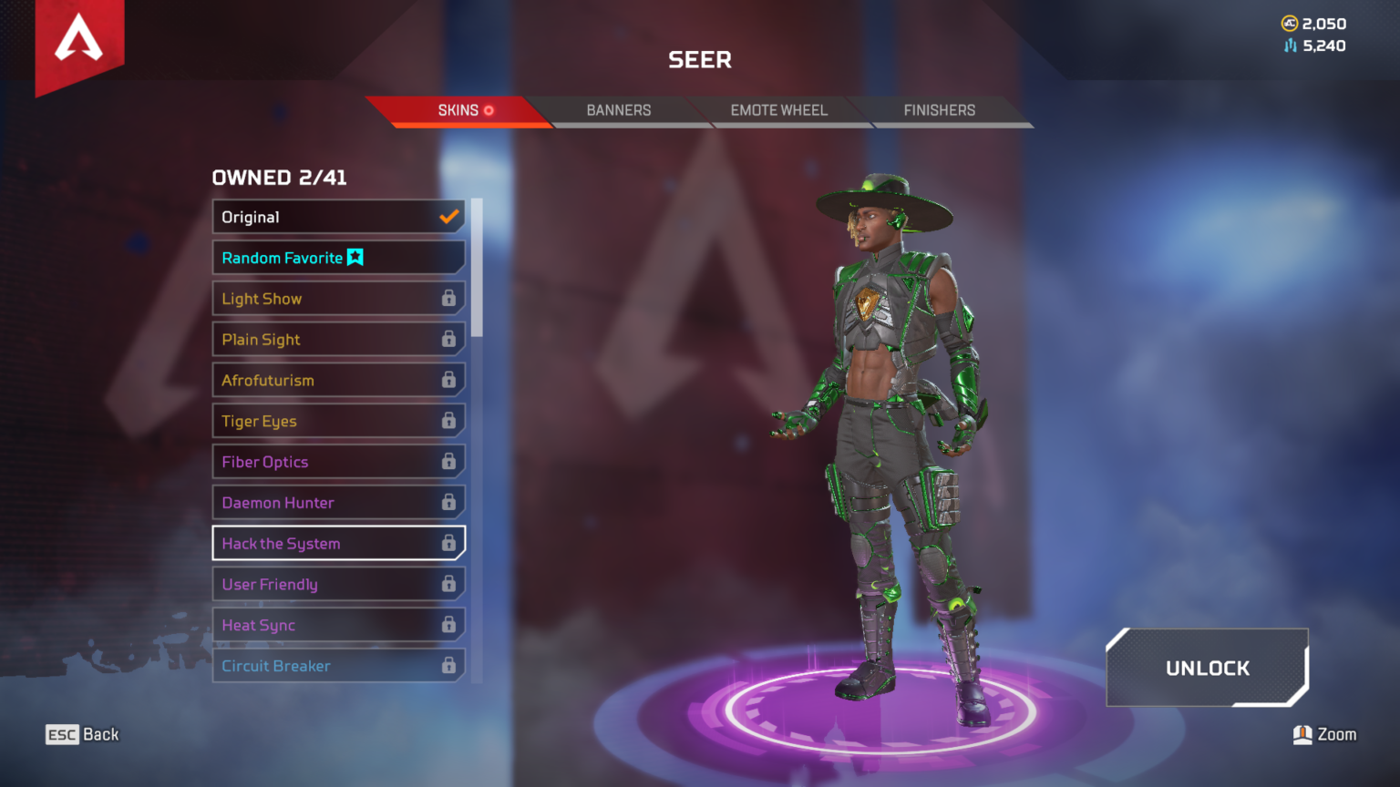 All of Seer’s skins in Apex Legends - Dot Esports