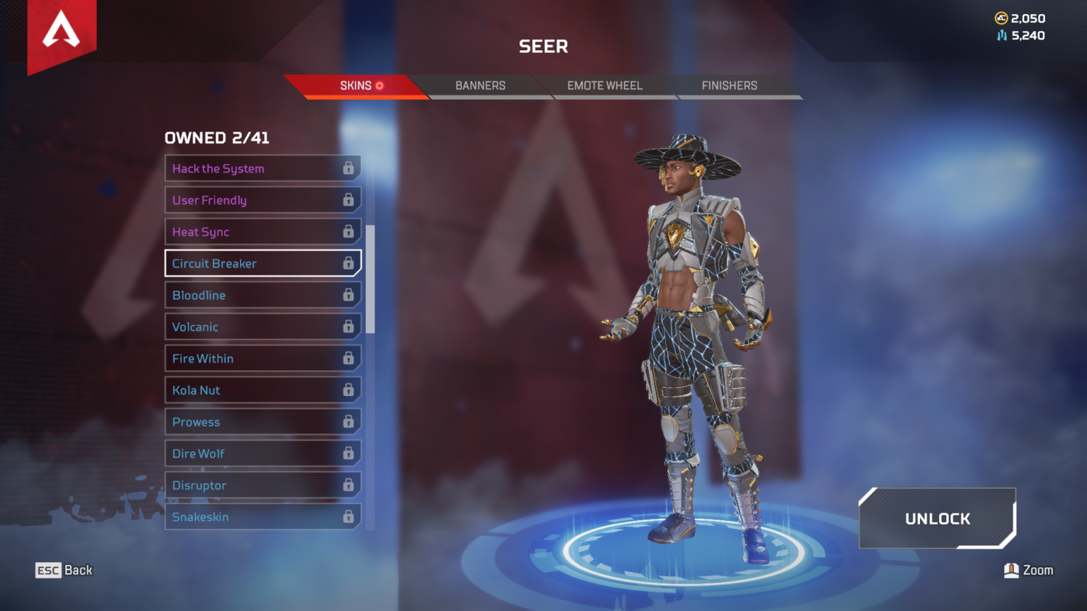 All of Seer’s skins in Apex Legends - Dot Esports