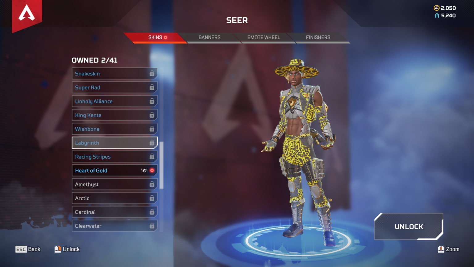 All of Seer’s skins in Apex Legends | Dot Esports
