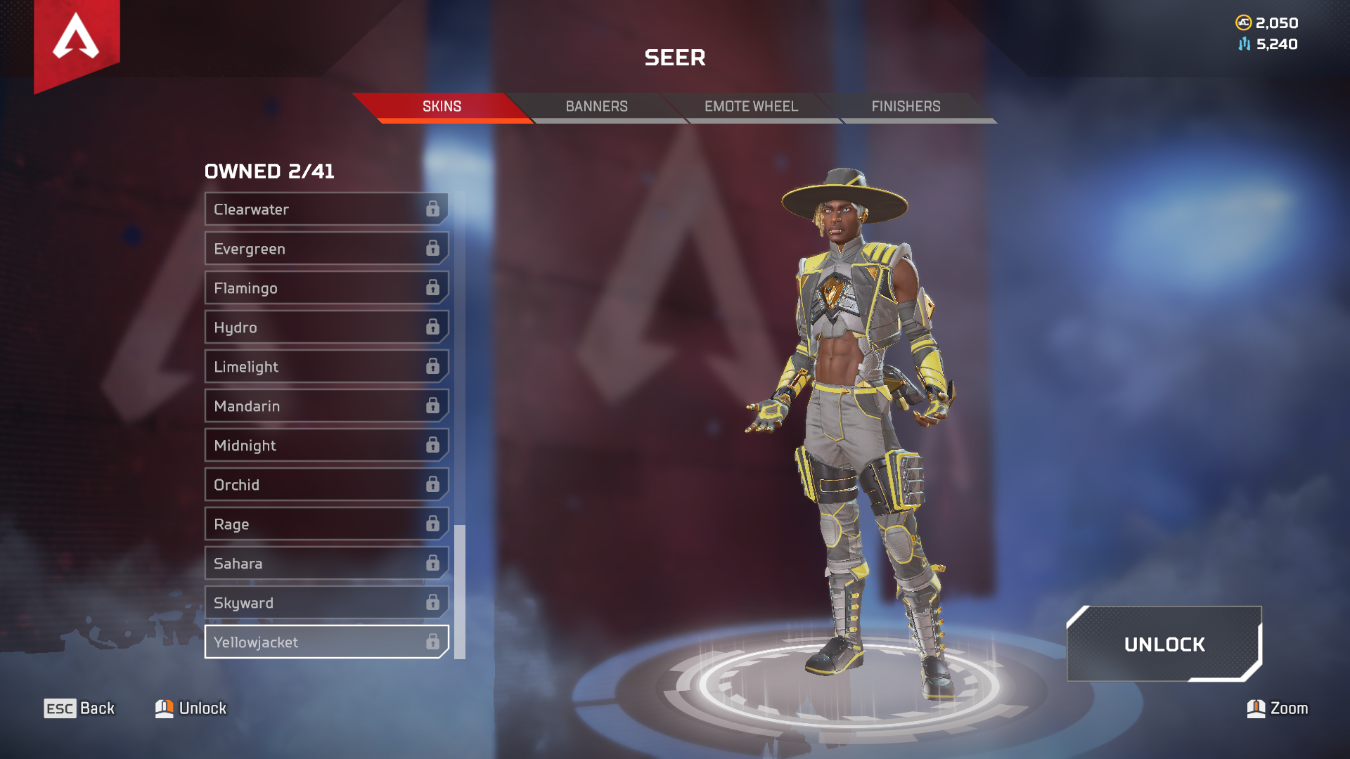 All of Seer’s skins in Apex Legends | Dot Esports
