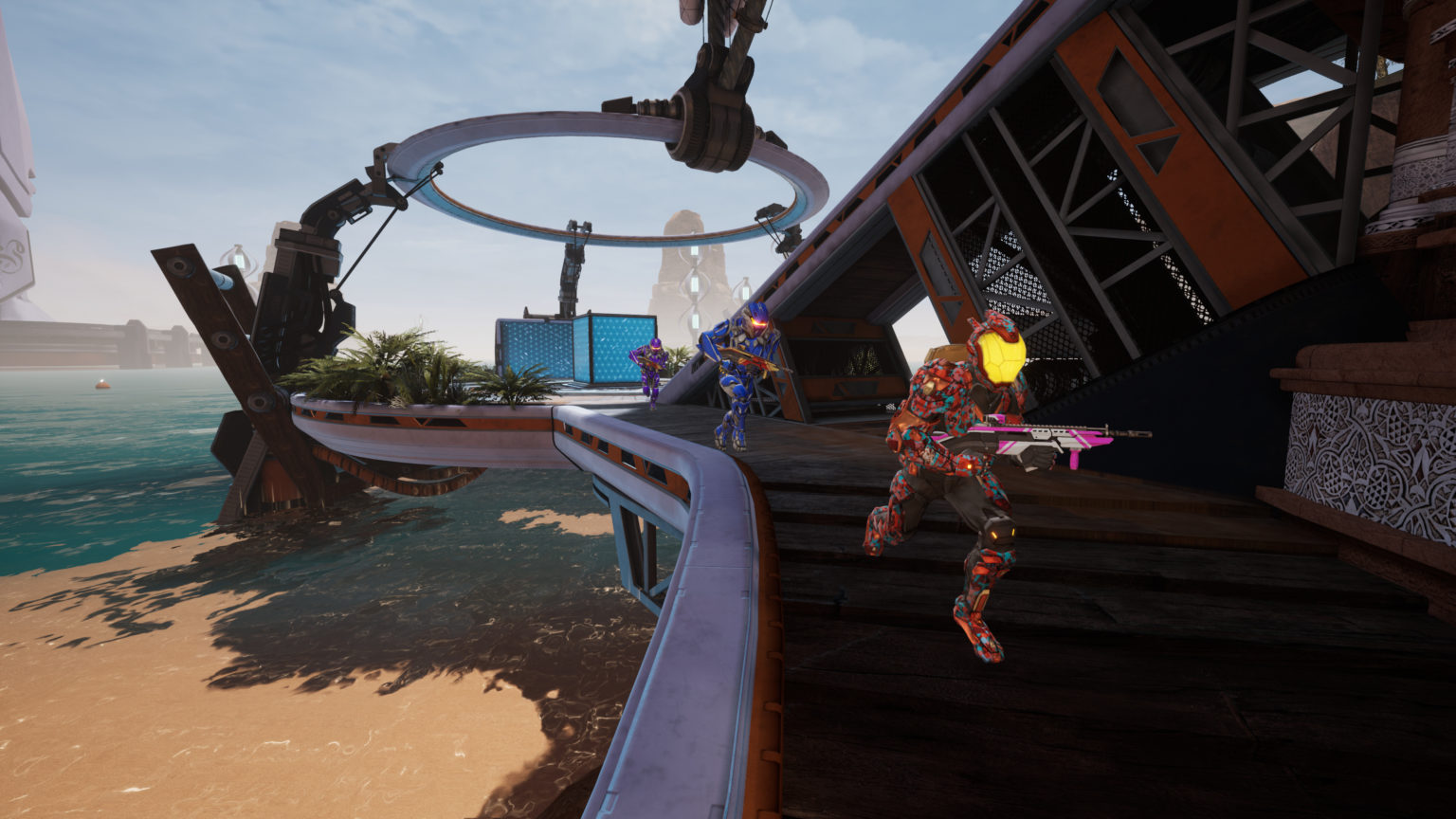 How to complete the Crag Race in Splitgate - Dot Esports