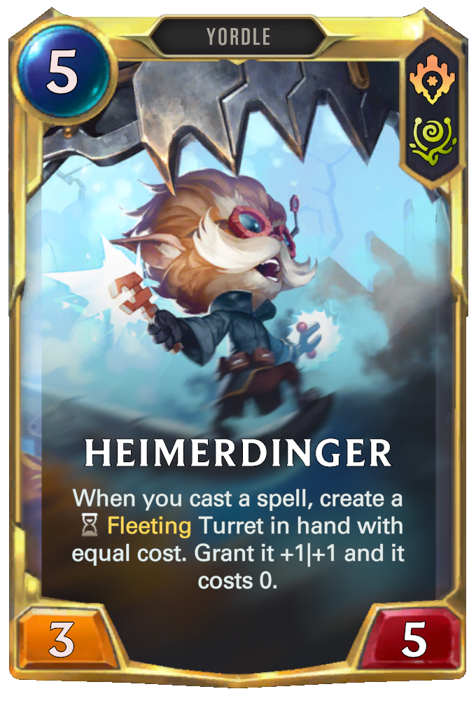 Every card in Legends of Runeterra retroactively gaining the Yordle and ...
