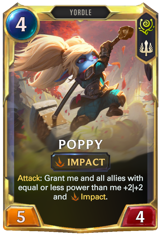 Poppy will be added to Legends of Runeterra in Beyond the Bandlewood ...