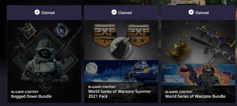 Free Prime Gaming loot now available for Call of Duty: Warzone and ...
