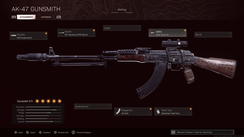 The best Cold War AK-47 loadout in Warzone - Dot Esports