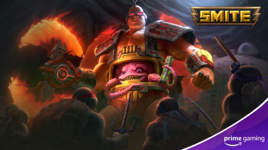 TMNT Krang skin now available in Smite through Prime Gaming - Dot Esports