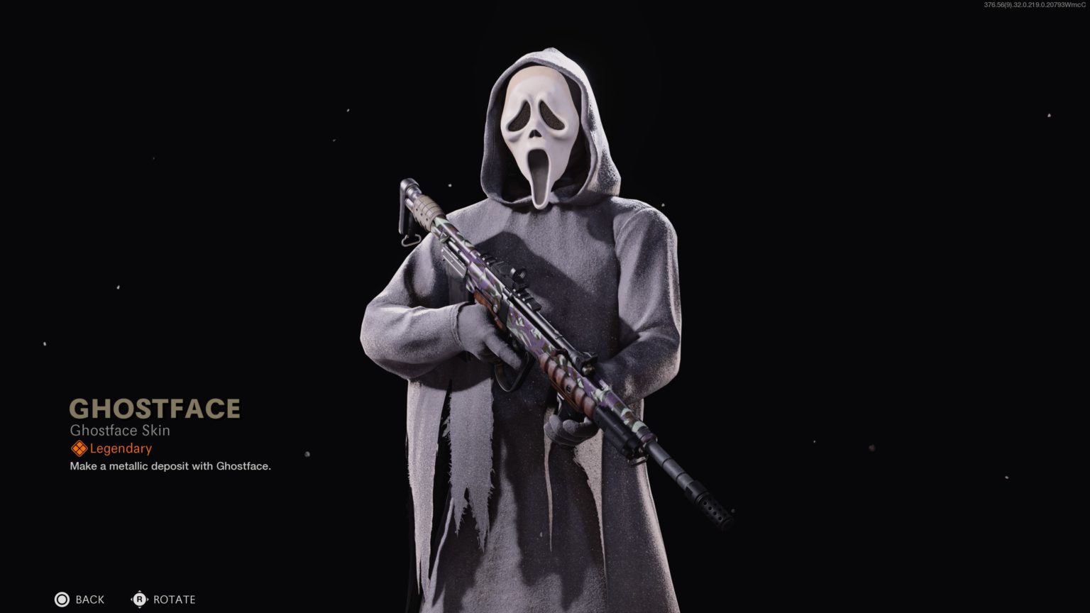 How to unlock Scream's Ghostface and Donnie Darko's Frank in Call of ...