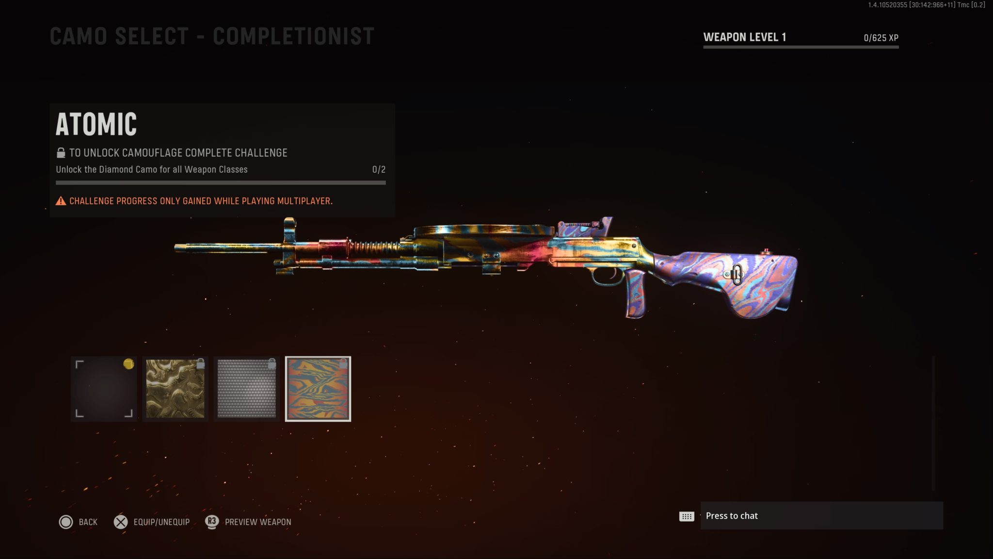 How To Get Gold Diamond Atomic And Dark Aether Camos In Call Of Duty