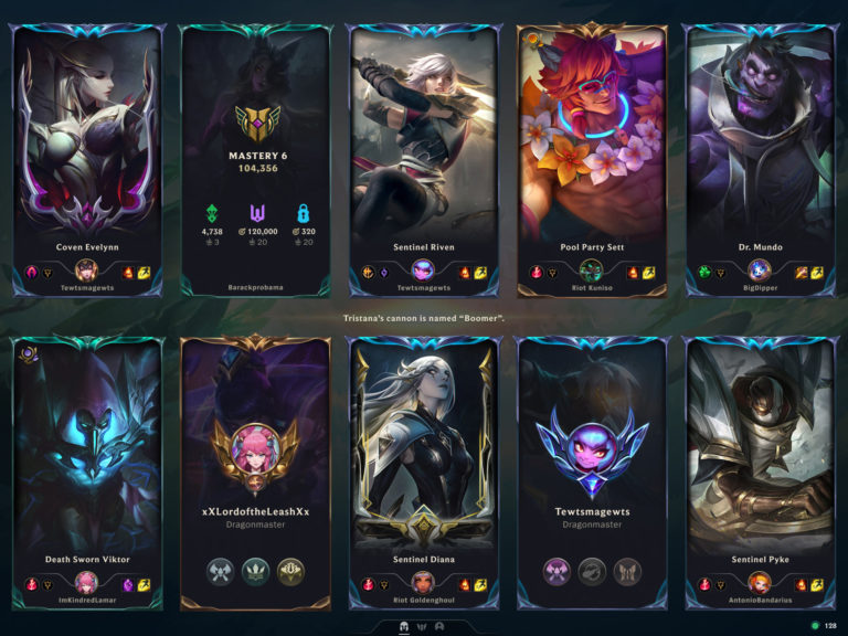 Riot shows off upcoming visual updates for League's pre-game lobby ...