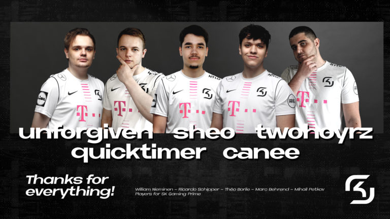 SK Gaming Prime releases five players - Dot Esports