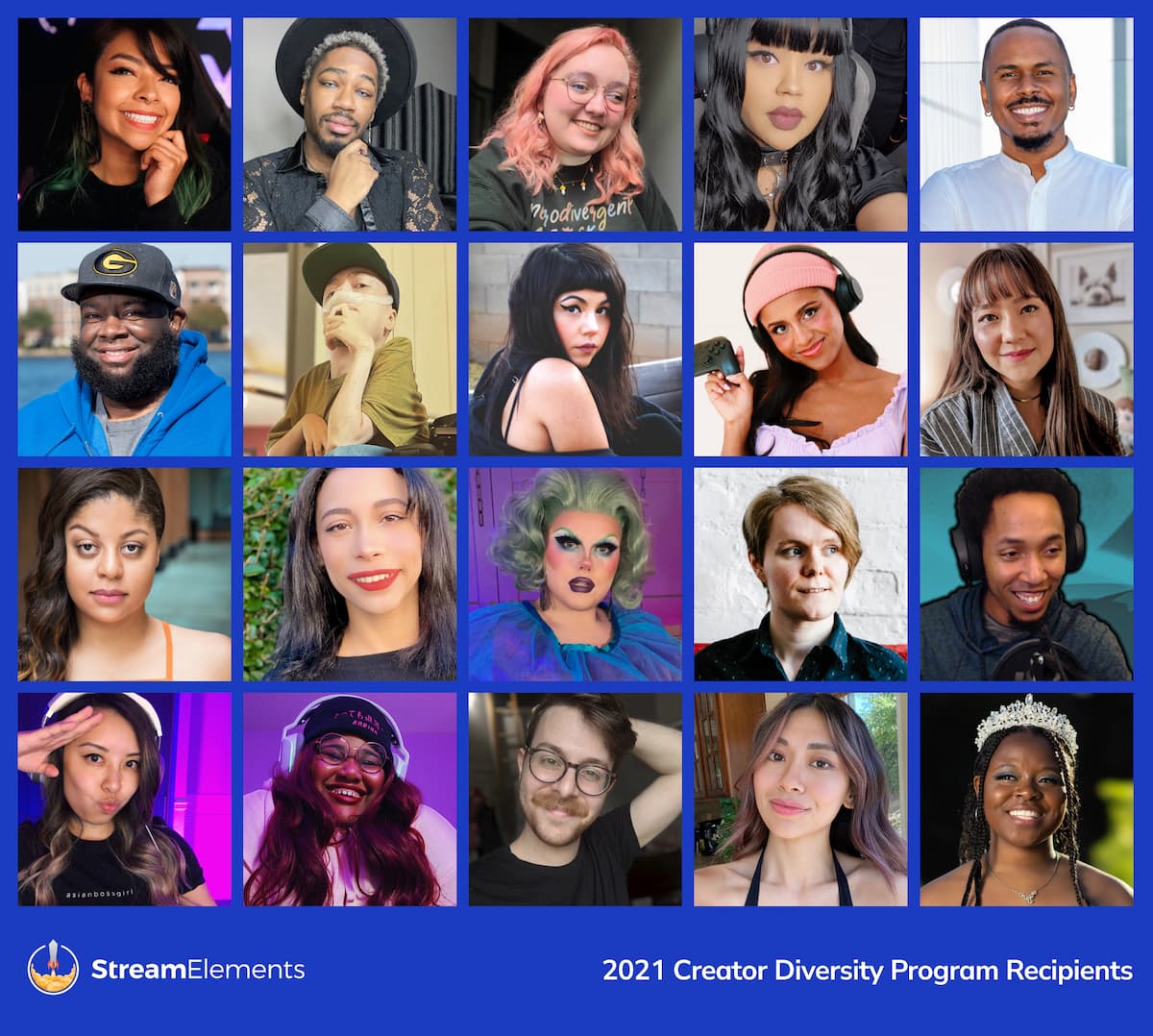 StreamElements reveals 2021 Creator Diversity Program recipients ...