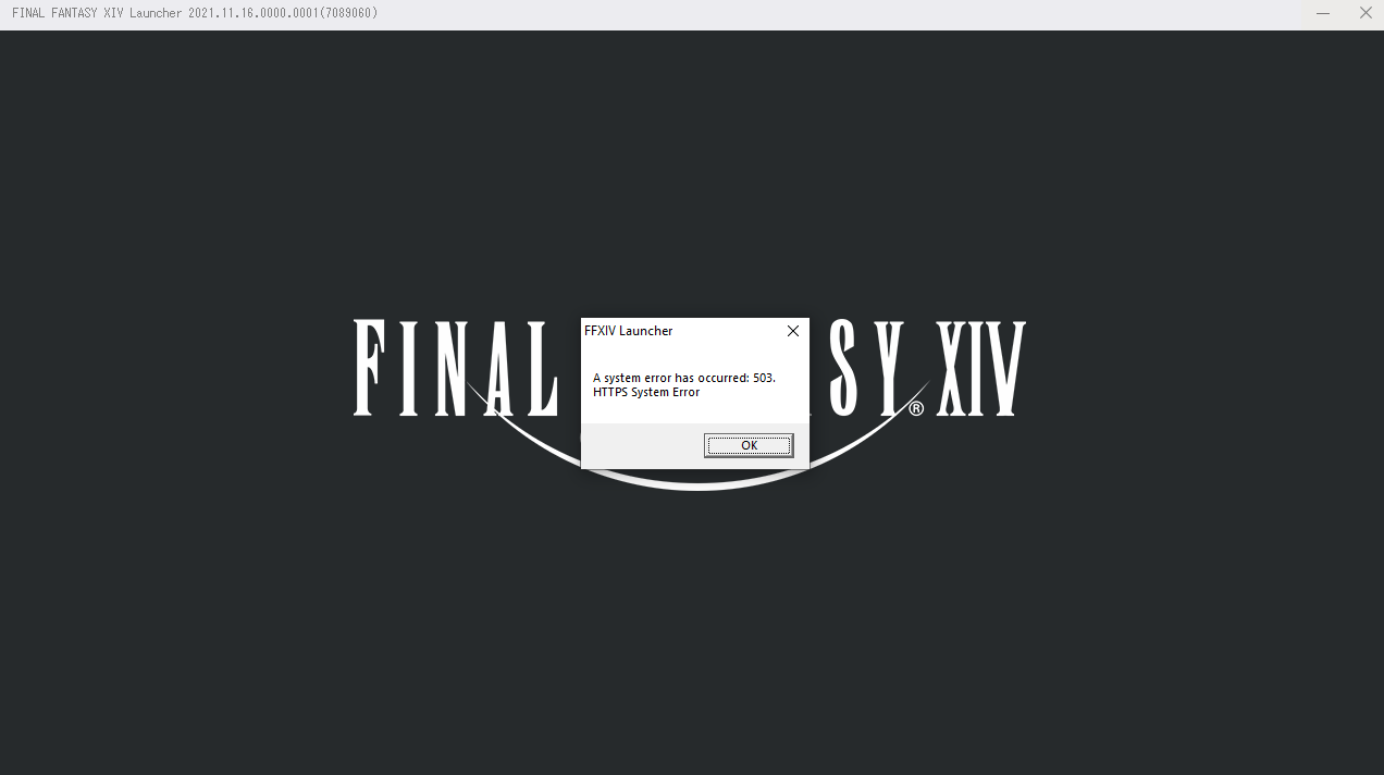 How to fix error 503 in Final Fantasy XIV - Dot Esports