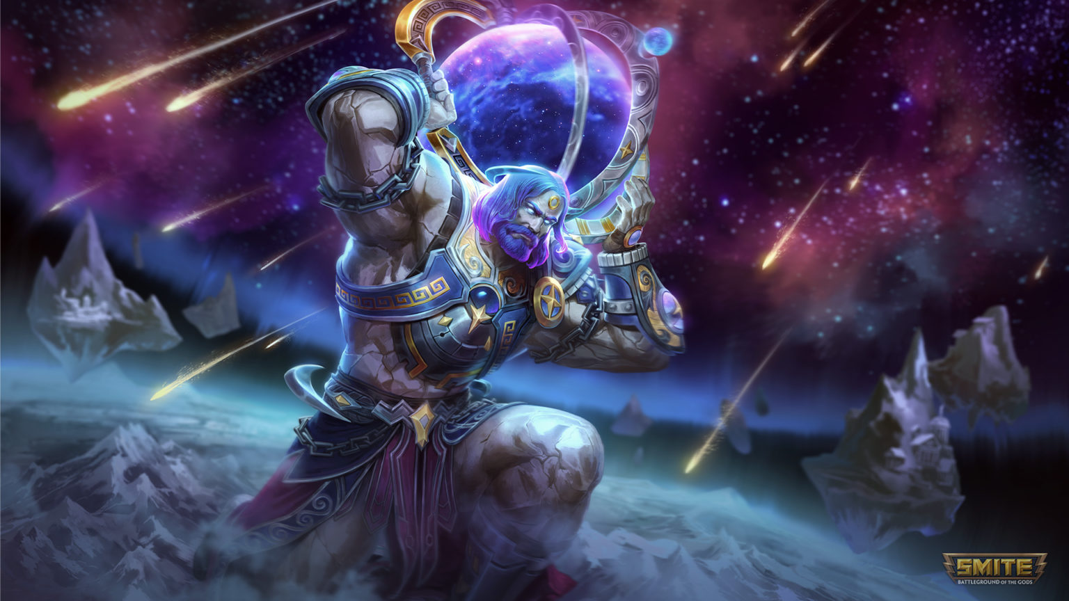 Atlas, the Titan of the Cosmos is now live in Smite - Dot Esports