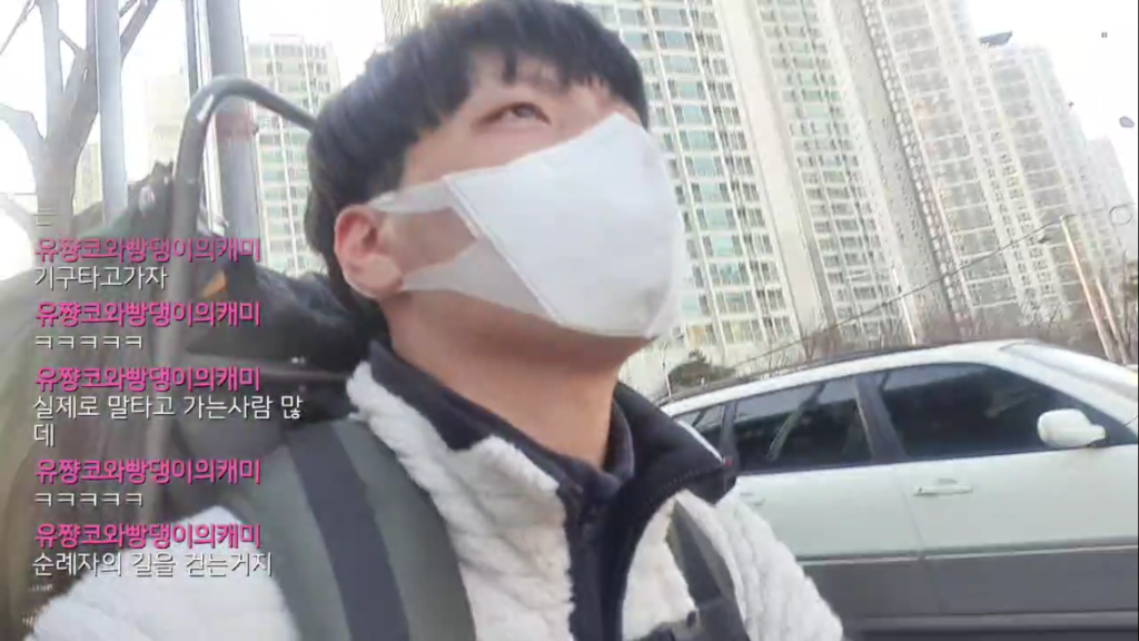 Korean streamer completes 17-day livestream journey walking from Seoul ...