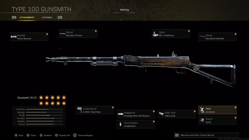 The best Type 100 loadout in Warzone - Dot Esports