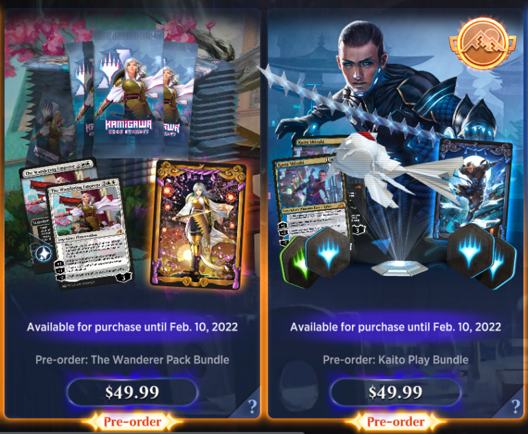 Everything in the MTGA Kamigawa: Neon Dynasty pre-order bundles - Dot ...