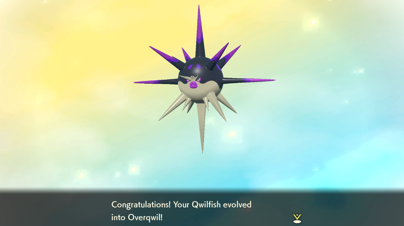 How to evolve Hisuian Qwilfish into Overqwil in Pokémon Legends: Arceus ...