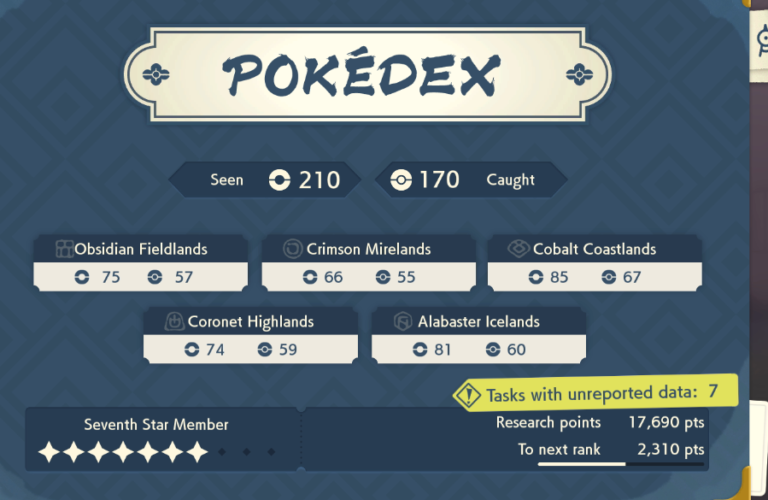 All Star Rank rewards in Pokémon Legends: Arceus - Dot Esports