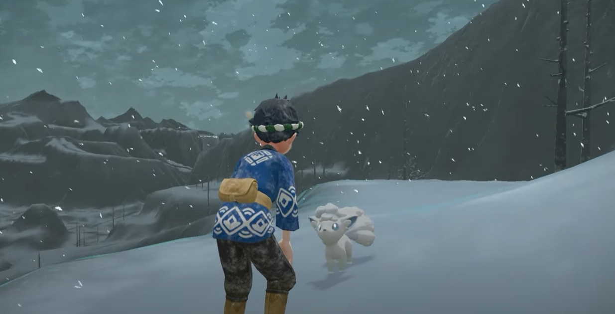 Where to find Alolan Vulpix in Pokémon Legends: Arceus for the Snow ...