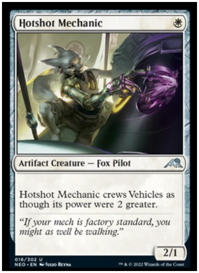 Mechanize MTG Artifact creatures and Vehicles with NEO spoiler ...