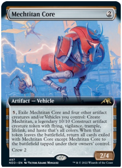 Mechanize MTG Artifact creatures and Vehicles with NEO spoiler ...
