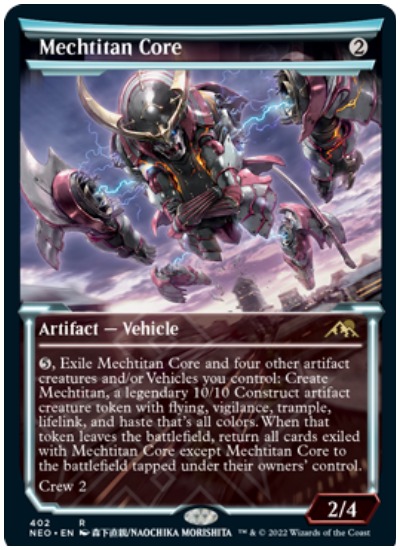 Mechanize MTG Artifact creatures and Vehicles with NEO spoiler ...