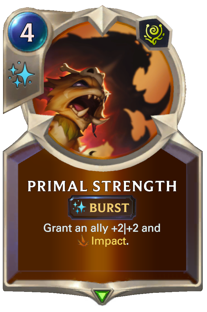 Gnar transforms in Legends of Runeterra with Pokey Stick buff - Dot Esports