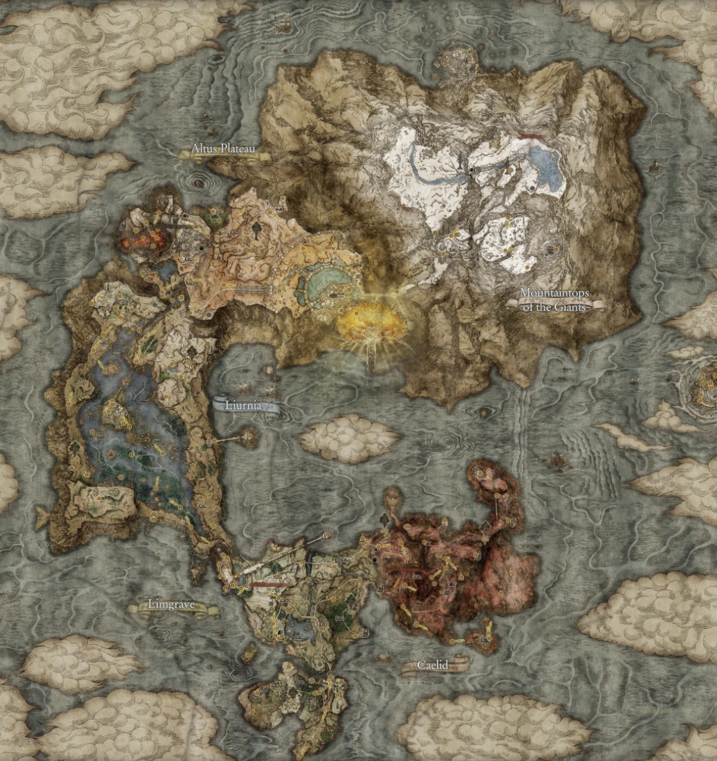 How big is the map in Elden Ring? - Dot Esports