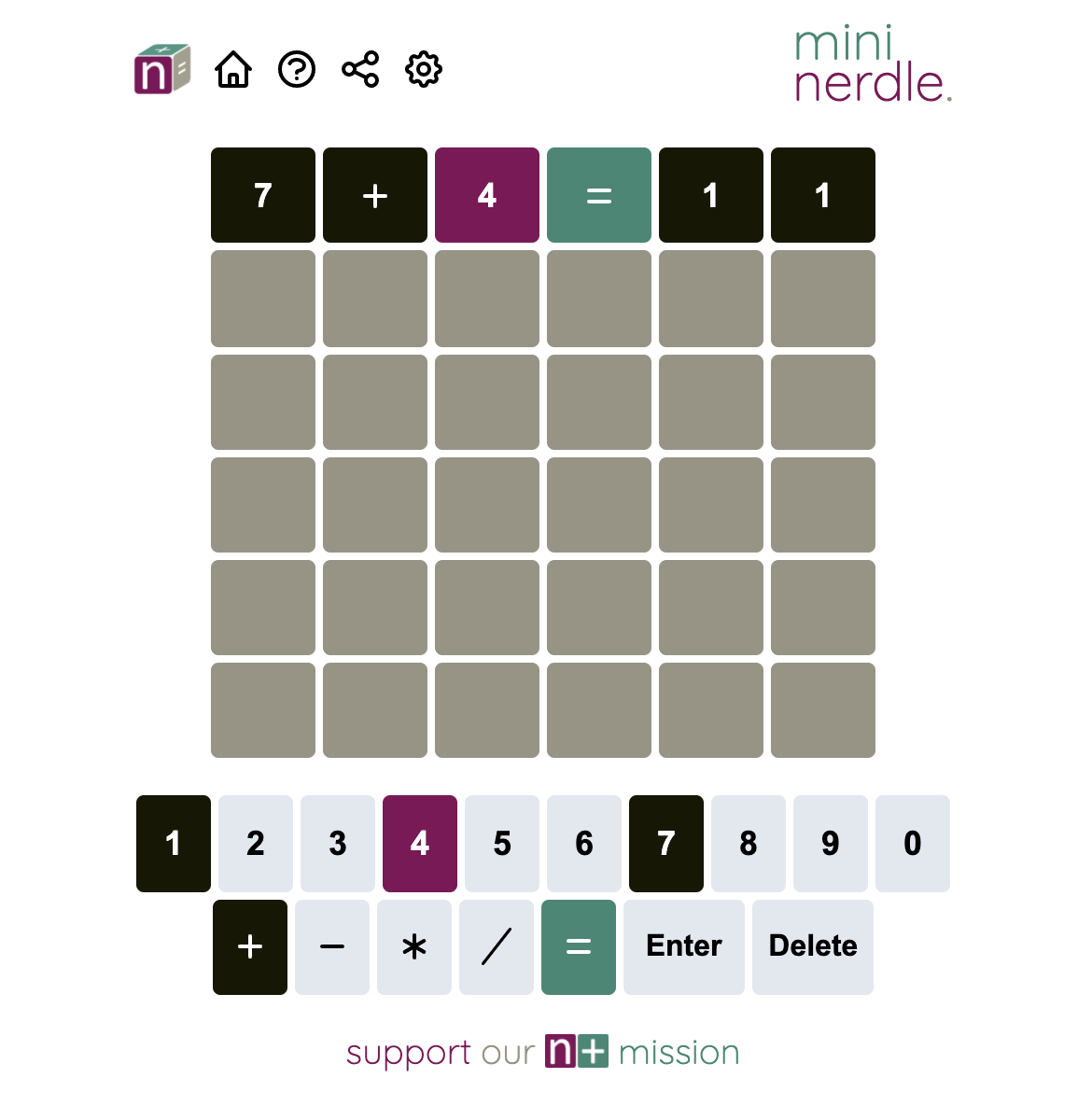How to play Nerdle, a math-based version of Wordle - Dot Esports