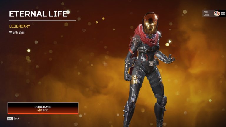 Apex offers black recolors for Wraith's Voidwalker, Octane's Fast ...