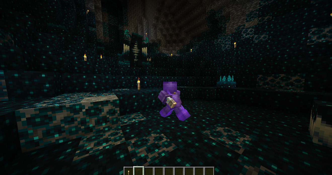 Minecraft's new snapshot showcases the Warden, Swift Sneak, Darkness ...