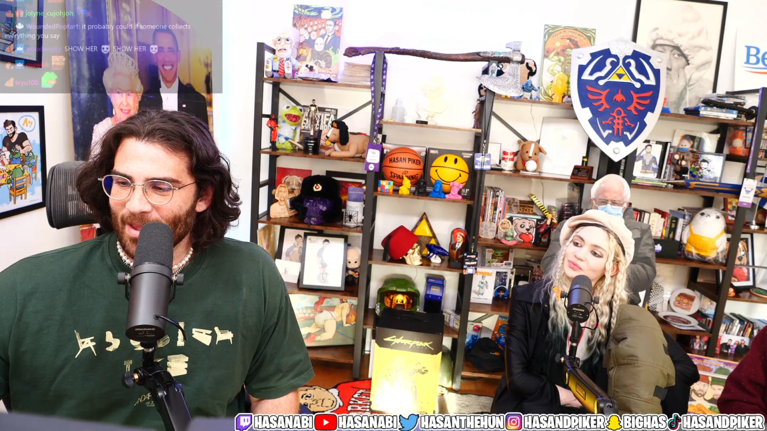 Grimes finally appears as guest on Hasan's stream - Dot Esports