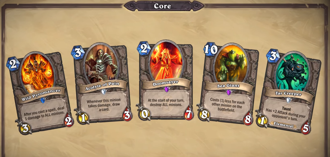 Updates to Hearthstone's Core Set to arrive with Year of the Hydra ...