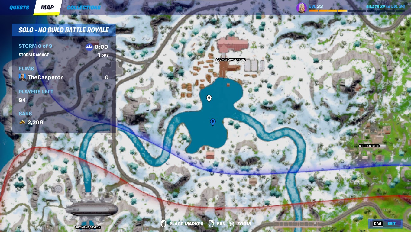 Where do you deploy Aquatic Communication Relays at Logjam Lumberyard ...