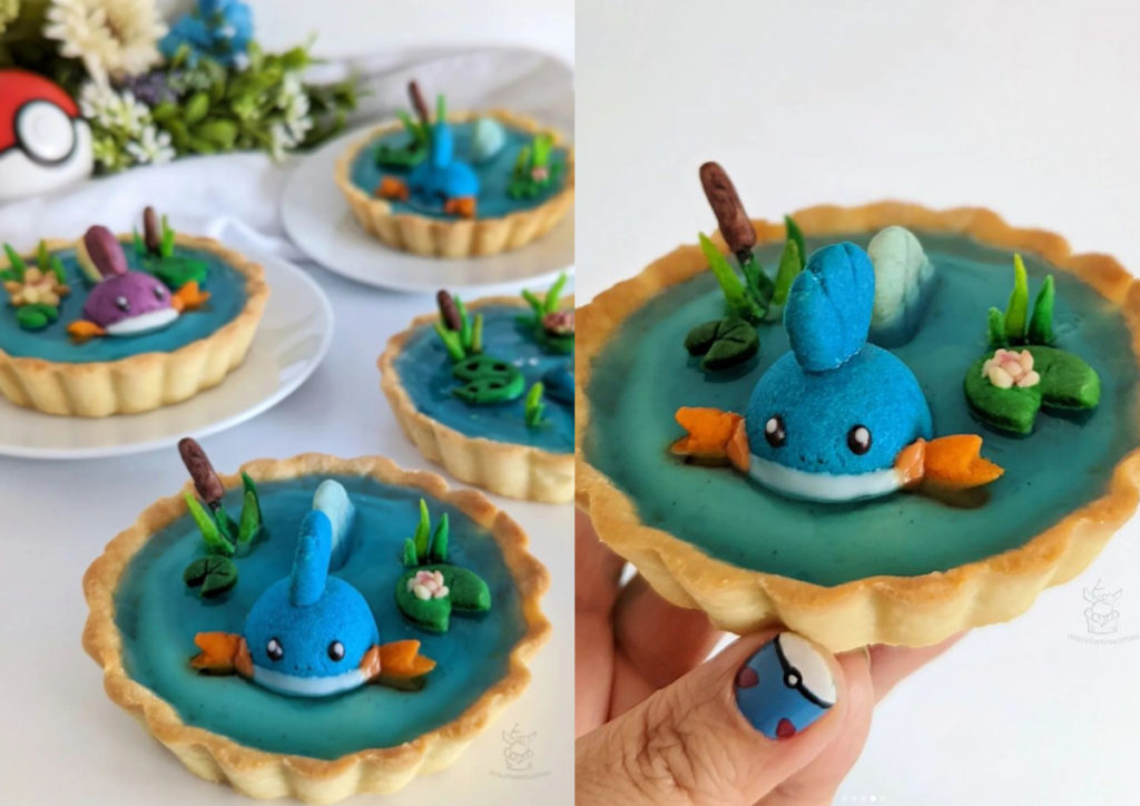 Pokémon fan creates adorable Mudkip tarts - Dot Esports