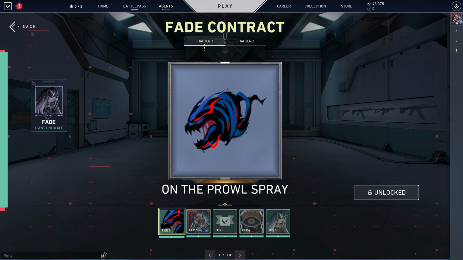 All of Fade's contract items in VALORANT - Dot Esports