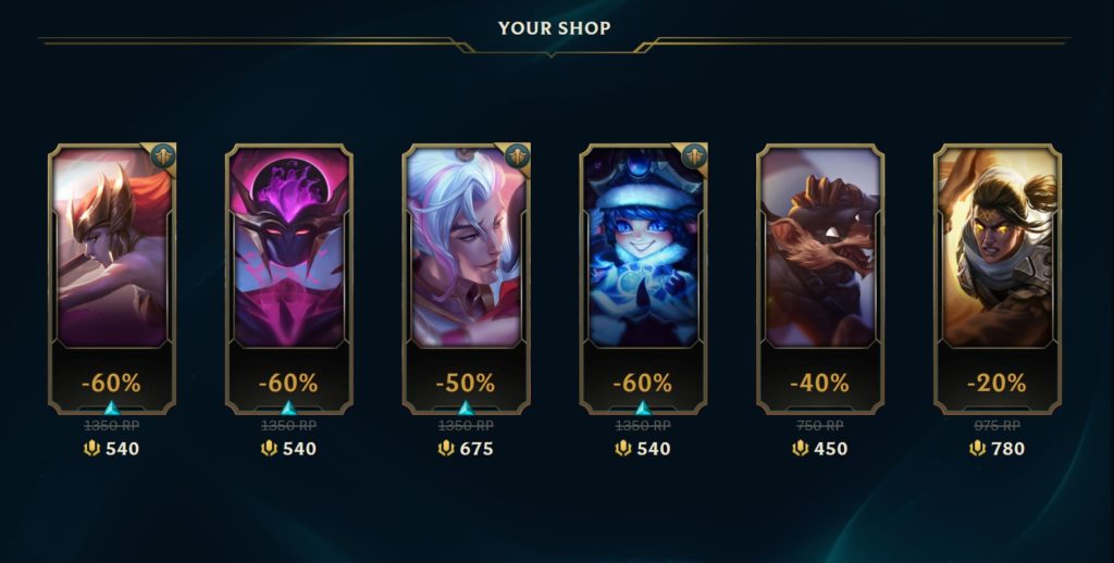 Your Shop live in League of Legends (April to May 2022) - Dot Esports