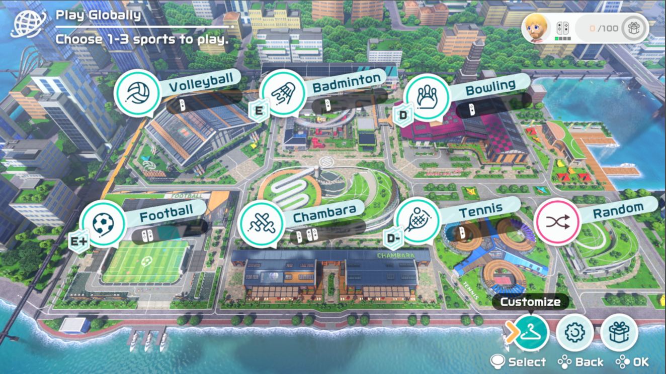 How to customize your character in Nintendo Switch Sports - Dot Esports