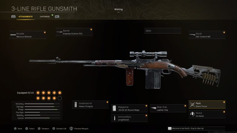 The best 3-Line Rifle loadout in Warzone - Dot Esports