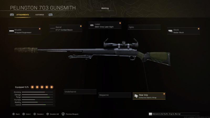 The best Pelington 703 loadout in Warzone - Dot Esports