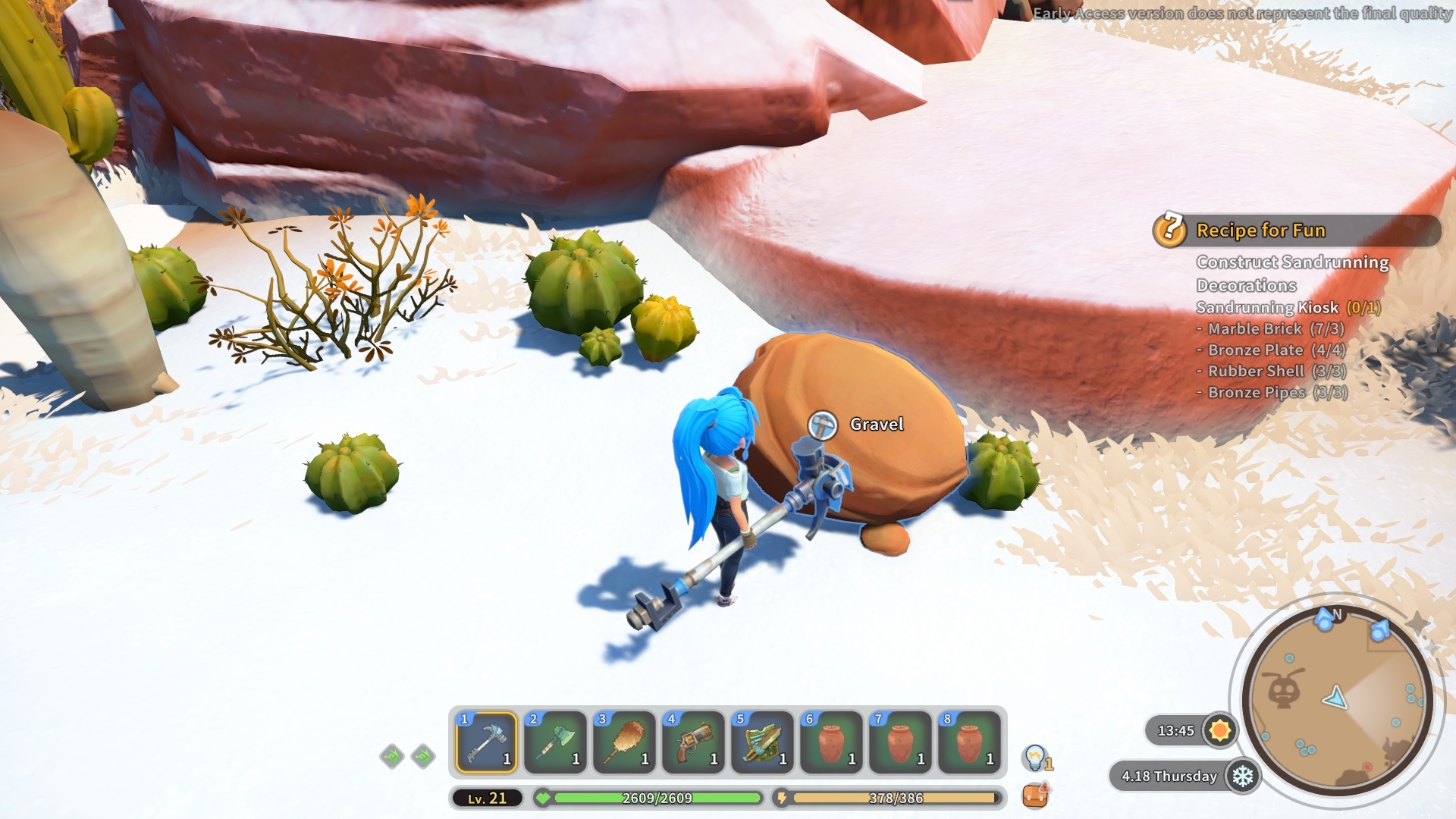 Where to find quartz in My Time at Sandrock - Dot Esports