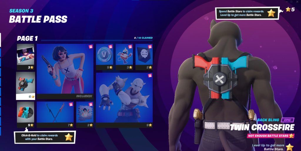 All Fortnite Chapter 3, season 3 battle pass rewards - Dot Esports