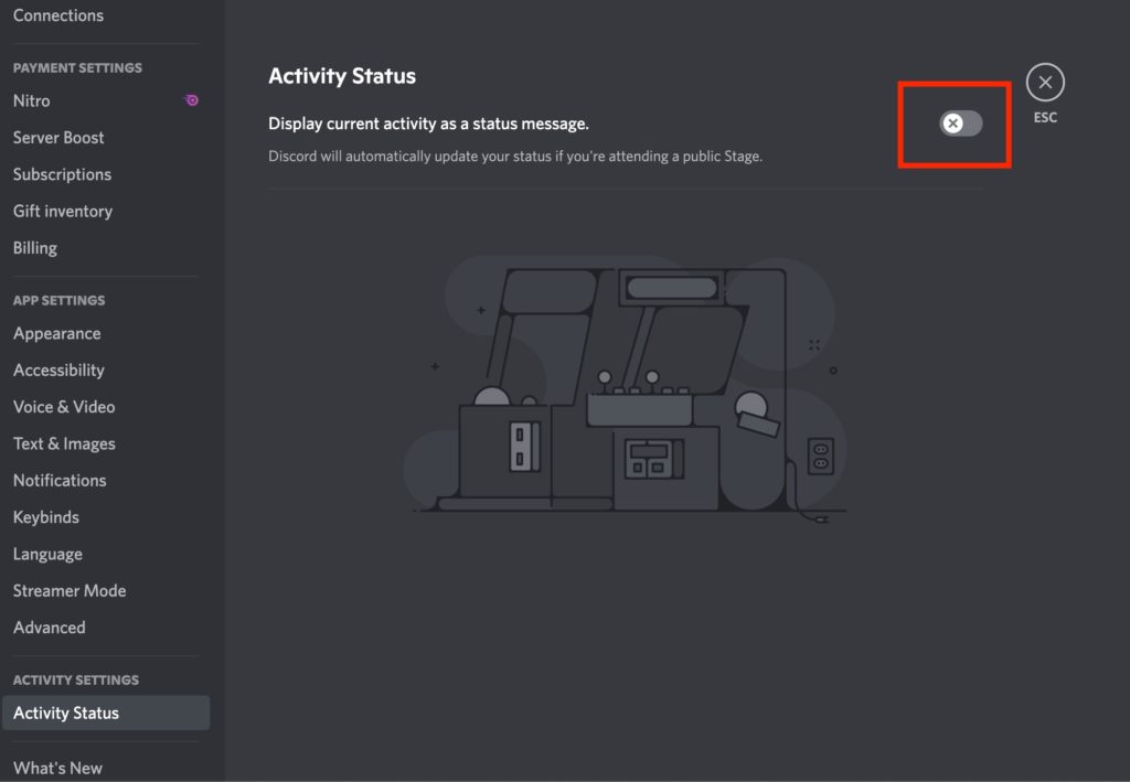 How to hide what game you're playing on Discord - Dot Esports