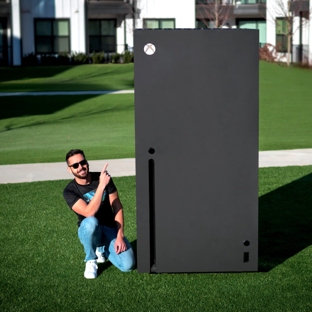 One YouTuber has made the biggest functional Xbox Series X ever - Dot ...