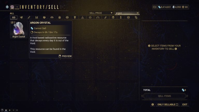 How to get Argon Crystal in Warframe - Dot Esports