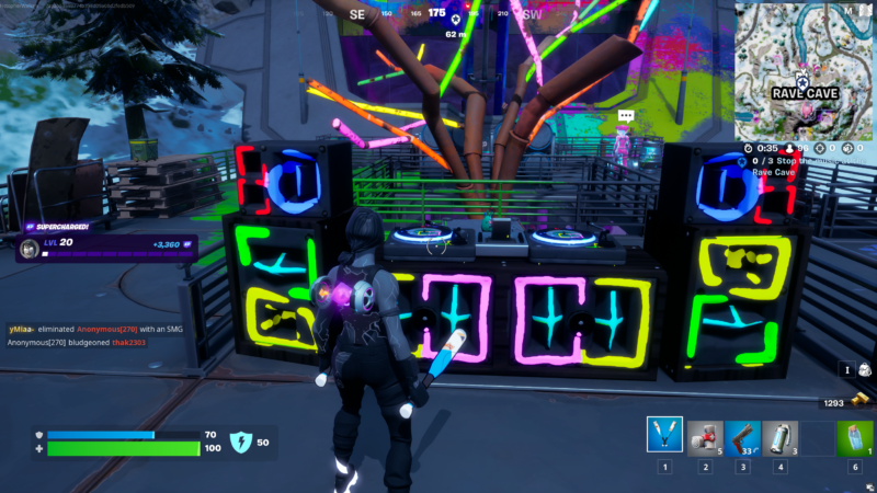 How to Stop the Music at Rave Cave in Fortnite - Dot Esports