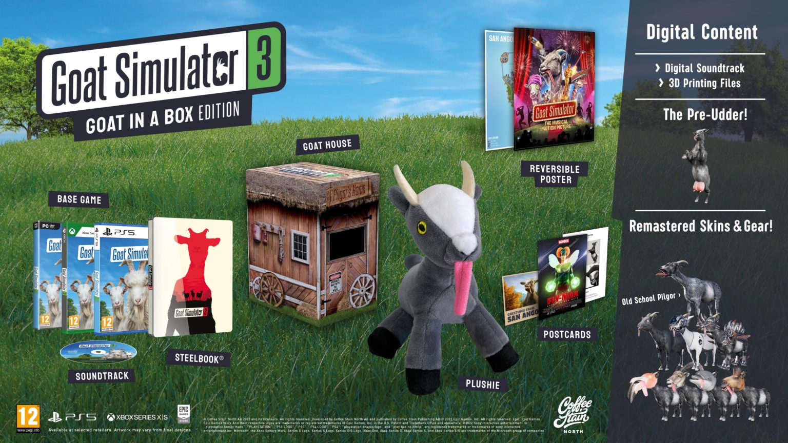 What comes with each edition of Goat Simulator 3? - Dot Esports